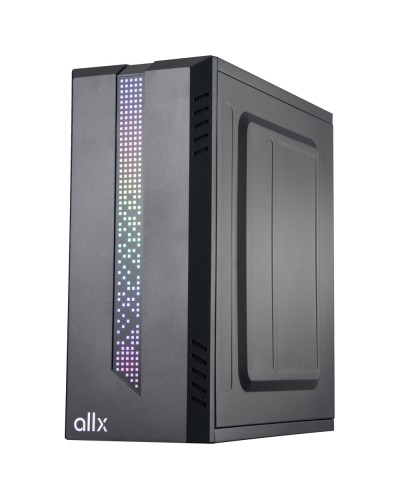 ქეისი ALLX AX-B1740, Computer Case, Micro-ATX, ATX, USBx2, AUDIO, Black