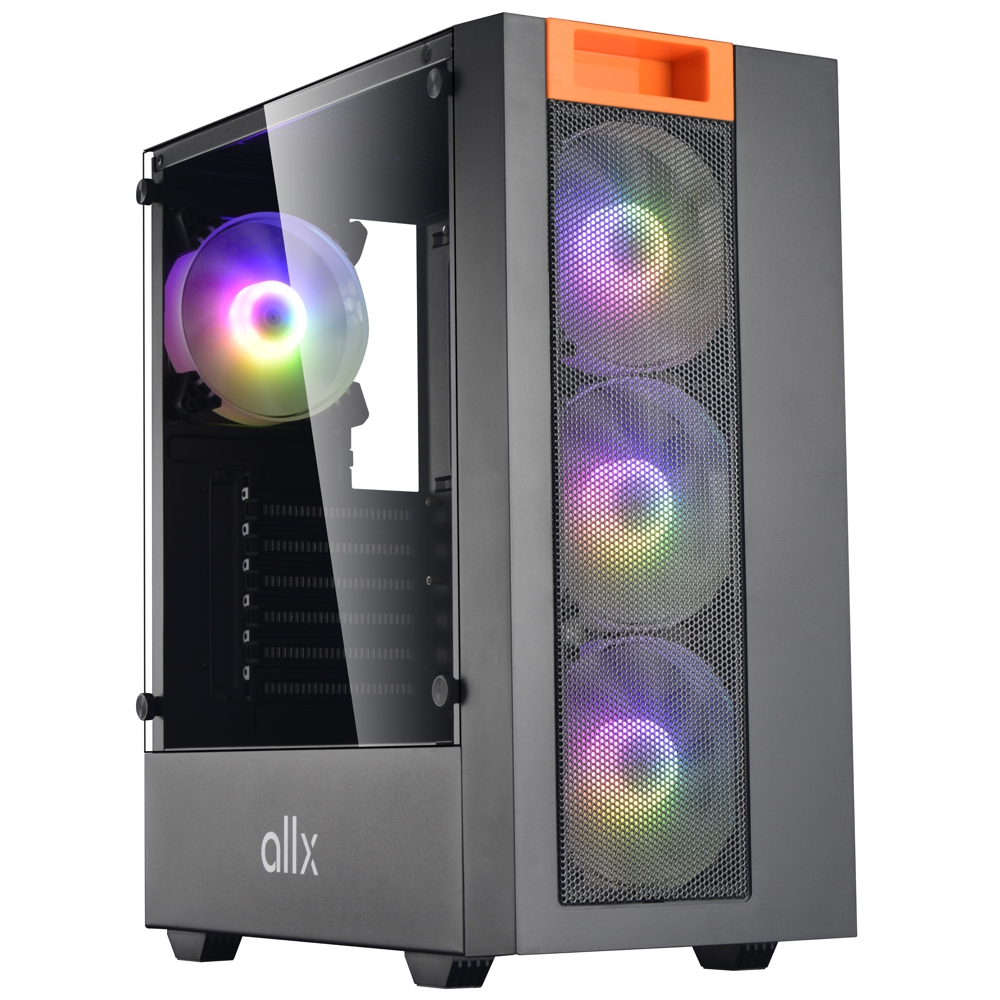 ქეისი ALLX AX-G2045, Computer Case, Micro-ATX, ATX, USB 3.0x1, USB 1 ...